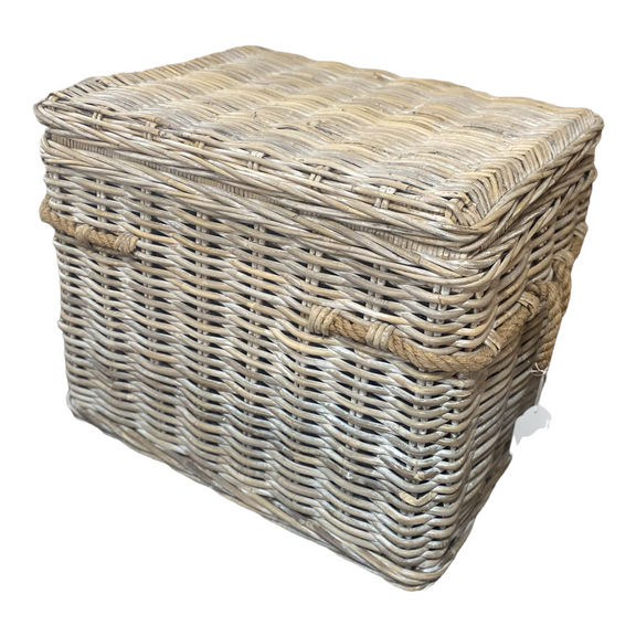 Rattan/Cane Chest – Coastal Drift Home